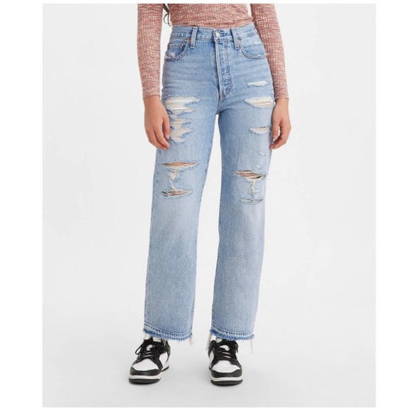 Levi's | Jeans | Levis Womens Ultrahigh Rise Ribcage Straight Jeans | Poshmark